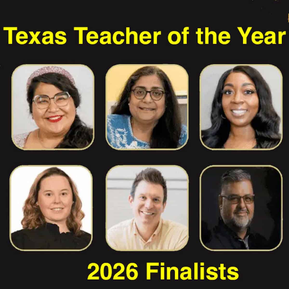 TASA Names Six “2026 Texas Teacher of the Year” Finalists